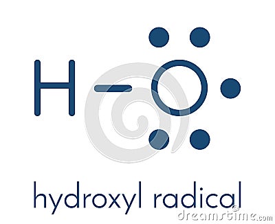 Hydroxyl Radical. Used By Macrophages Immune Cells To Destroy Pathogens ...