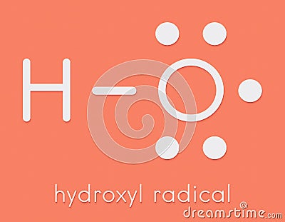 Hydroxyl Radical. Used By Macrophages Immune Cells To Destroy Pathogens ...