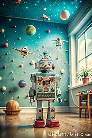 Hyper Detailed Illustration Of Humanoids And Robots, AI Generated Image ...