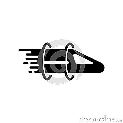 Hyperloop Icon. The Hyperloop Is A Proposed Mode Of Passenger And Freight Transportation ...