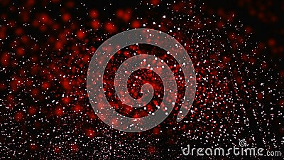 Hypnotic Particle Flows with Light Effect. Design Stock Footage - Video ...