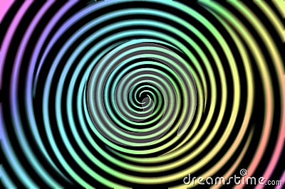 Hypnotic Spiral Disc Stock Photography - Image: 11529922