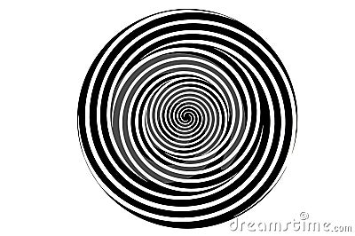 Hypnotic Spiral Disc Stock Images - Image: 11529974