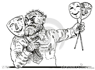 Hypocrisy (vector) Royalty Free Stock Images - Image: 33358959