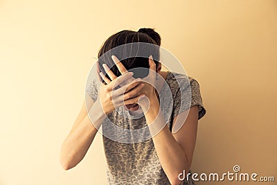 Hysterical Woman Stock Photo - Image: 60359103