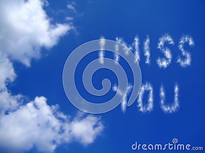 I Miss You Royalty Free Stock Photo - Image: 1040725