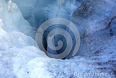 Ice Crevasse Royalty Free Stock Image - Image: 2164906