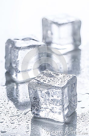 Ice Cubes On The Table Royalty-Free Stock Photo | CartoonDealer.com ...