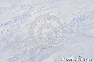 Iced Earth Land Surface Top Satelite View Royalty-Free Stock Image ...