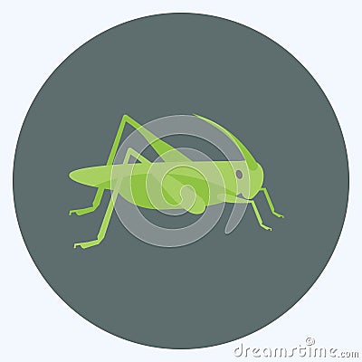 Icon Locust Infestation. Suitable For Disasters Symbol. Flat Style ...