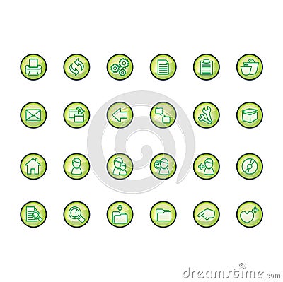 Web 2.0 icons, set stock vector. Illustration of graphics - 2914854