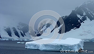 Icy Landscape In Antarctica Stock Photography - Image: 17813942