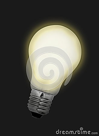 Idea Bulb Lights Up Royalty Free Stock Photography - Image: 204747