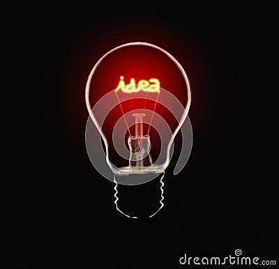 Idea Lamp Royalty-Free Stock Photo | CartoonDealer.com #13856361
