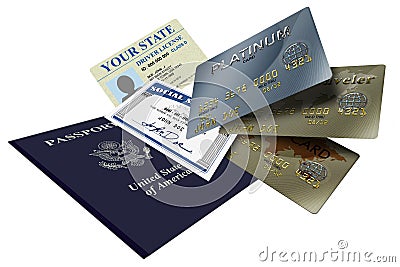 Identification Documents Stock Photography - Image: 4283632