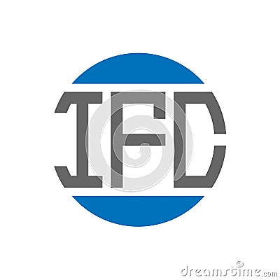 IFC Letter Logo Design On White Background. IFC Creative Initials ...