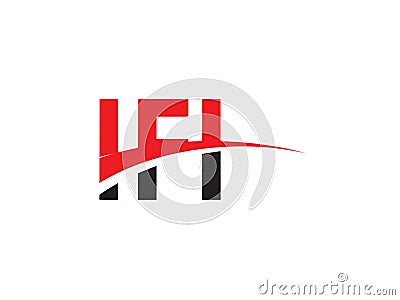 IFI Letter Initial Logo Design Vector Illustration | CartoonDealer.com ...