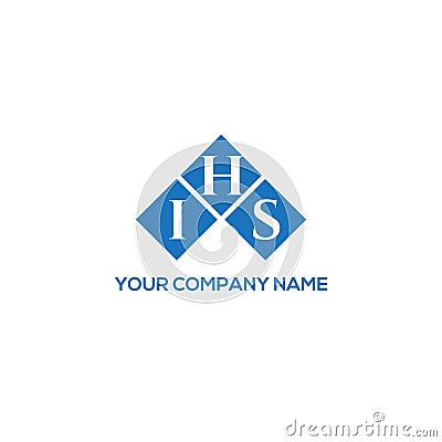 IHS Letter Logo Design On WHITE Background. IHS Creative Initials ...