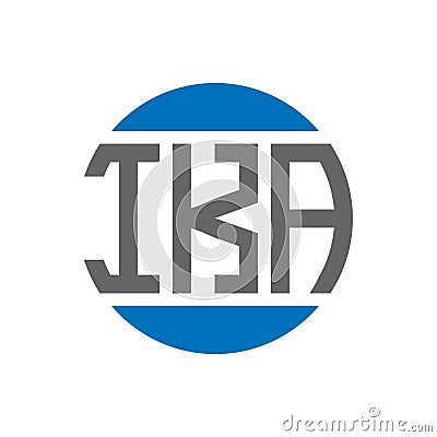 IKA Letter Logo Design On White Background. IKA Creative Initials ...