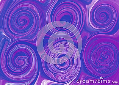 Blue And Purple Liquid Vortex Patterns Stock Photography ...