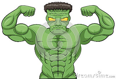Frankenstein Cartoon. Vector Illustration | CartoonDealer.com #100521832