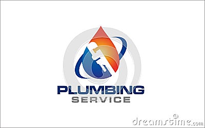 Illustration Graphic Vector Of Plumbing And Maintenance Service Logo Design Template ...