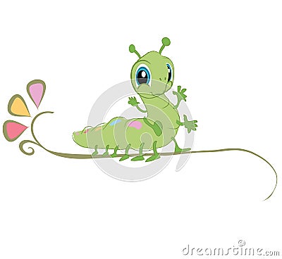 Illustration Grub Cartoon Royalty Free Stock Photo - Image: 37523805