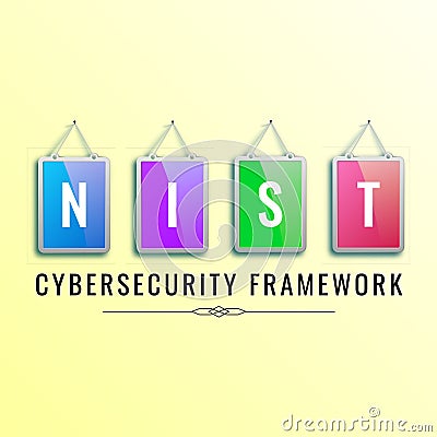 Illustration Of NIST Cybersecurity Framework Conceptual Diagram ...