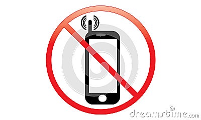Off Mobile Phone Sign Switch Off Phone Icon No Phone Allowed Mobile ...