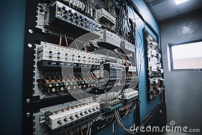 Illustration, Switchboard Computer, Generative Ai | CartoonDealer.com ...