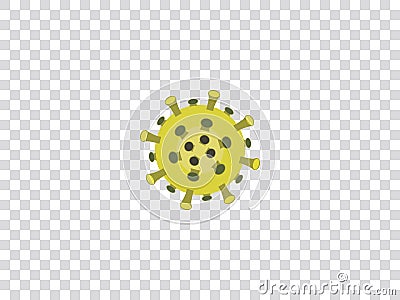 Illustration Vector Graphic Of A Virus Symbol Isolated On Transparent ...