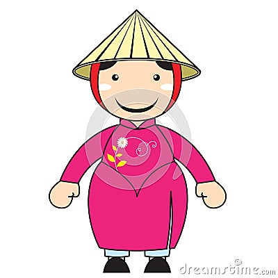 Chinese Yunnan Cartoon Vector Illustration | CartoonDealer.com #30054722