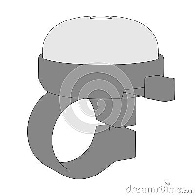 Image Of Bicycle Bell Stock Illustration - Image: 39550042