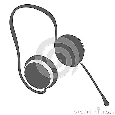 Image Of 2d Headphones Royalty Free Stock Photo - Image: 36120905