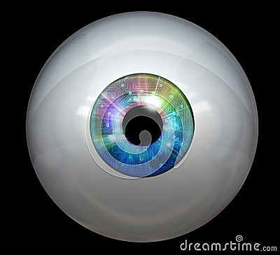 Image Of Digital Eye Ball Stock Images - Image: 23838774