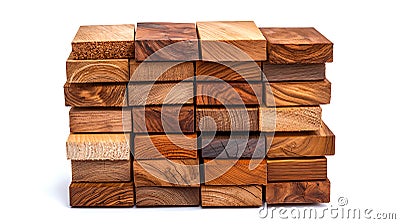 Stacked Variety Of Composite Decking Boards Royalty-Free Stock Image ...
