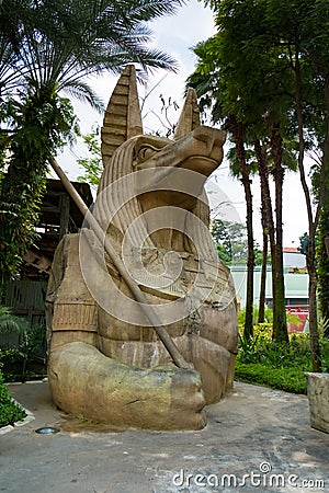 Ancient Egypt Giant Anubis Sculpture Universal Studios Singapore ...