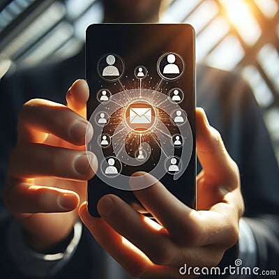 Smartphone With Connectivity Icons Royalty-Free Stock Image ...