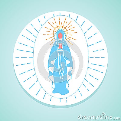 Immaculate Conception Of The Virgin Mary Stock Photo | CartoonDealer ...