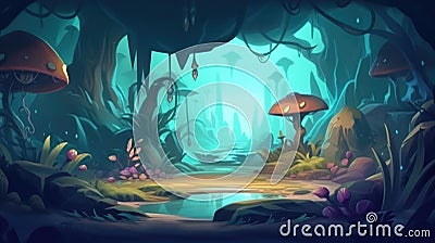 Immersive Computer Game Background Sets The Stage For Epic Adventures ...