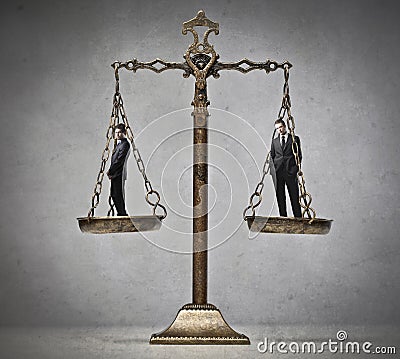 Impartial Judgement Royalty Free Stock Photography - Image: 25218007