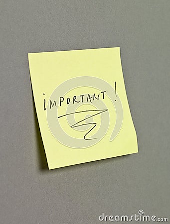 Important Message Royalty Free Stock Image - Image: 14429286