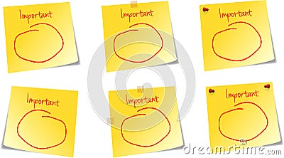 Important Note Vector Illustration | CartoonDealer.com #21814804