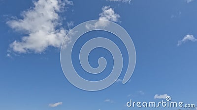 Impressive Time Lapse of Clouds Moving in the Night Sky. Natural ...