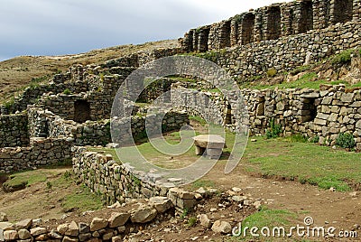 Inca Ruins, Bolivia Royalty-Free Stock Photo | CartoonDealer.com #4719813