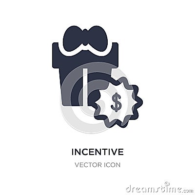 Incentive Icon On White Background. Simple Element Illustration From UI ...