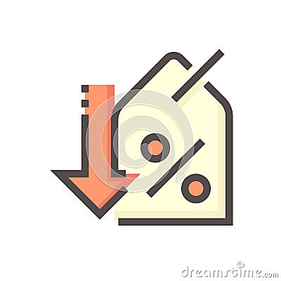 Increase Decrease And Arrow Vector Icon Set Design, 48x48 Pixel Perfect And Editable Stroke ...