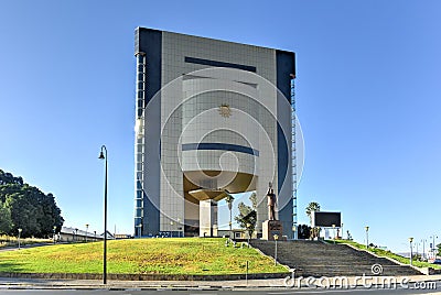 Independence Museum, Windhoek, Namibia, Africa Stock Photo - Image ...