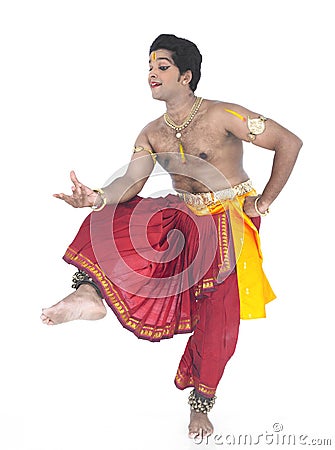 Indian Classical Male Dancer Royalty Free Stock Photos - Image: 7333128