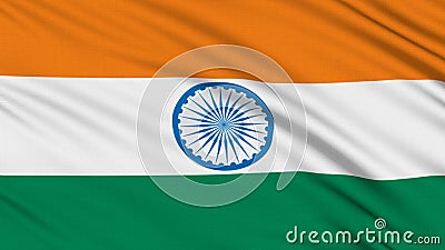 Indian flag. stock video footage. Video of banner, simplicity - 36140783